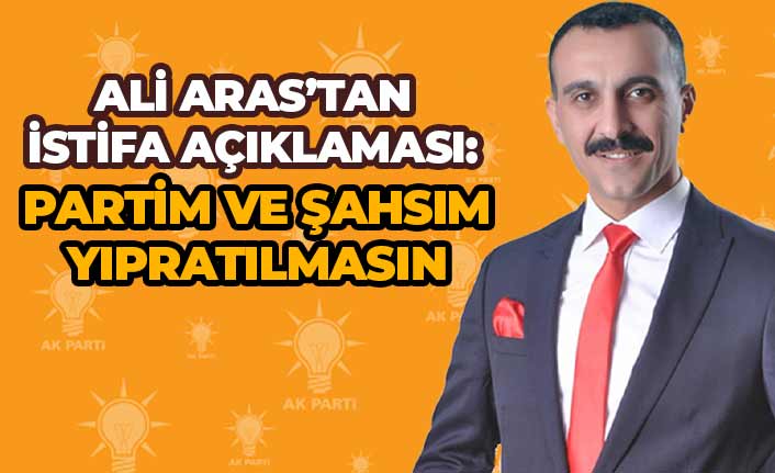 Ali Aras istifa etti - Kapaklı Gazetesi