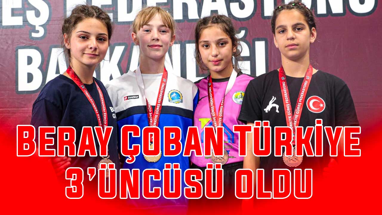 Beray Çoban Türkiye 3’üncüsü oldu - Kapaklı Gazetesi