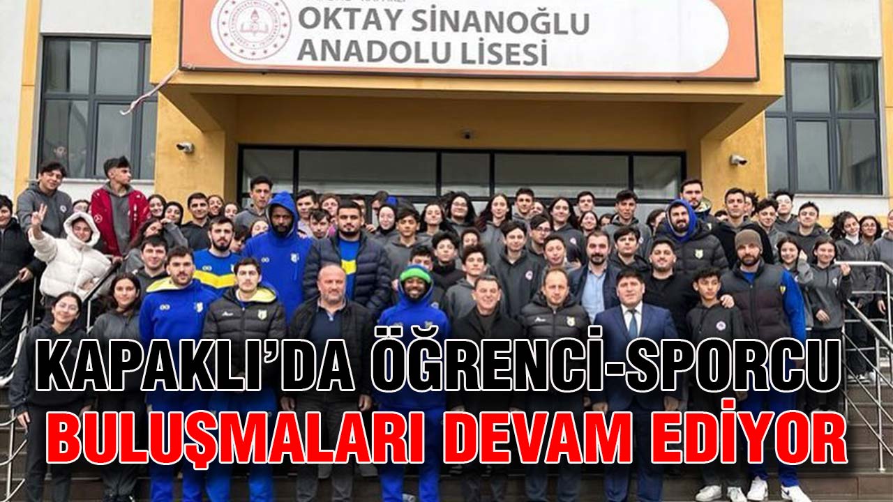 Kapaklı’da öğrenci-sporcu buluşmaları devam ediyor - Kapaklı Gazetesi Kapaklı’da öğrenci-sporcu buluşmaları devam ediyor - Kapaklı Gazetesi